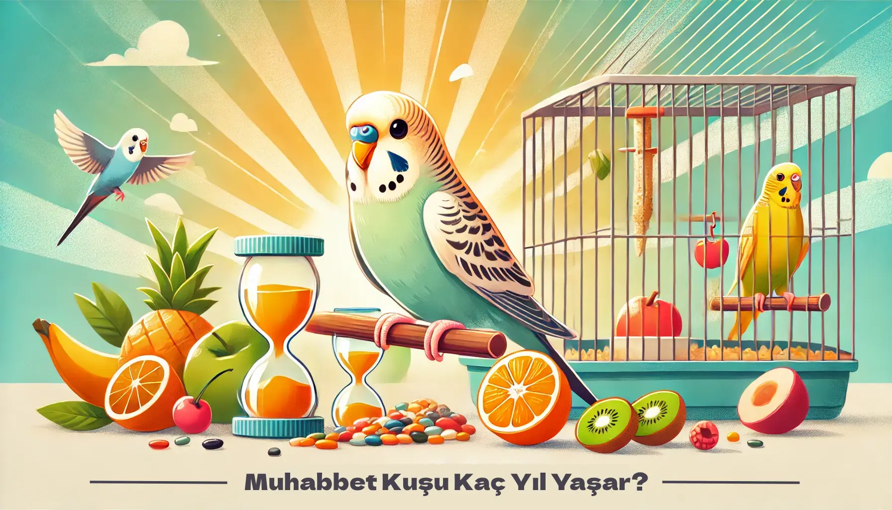 Muhabbet Kuşu Kaç Yıl Yaşar? - Evcil Ada